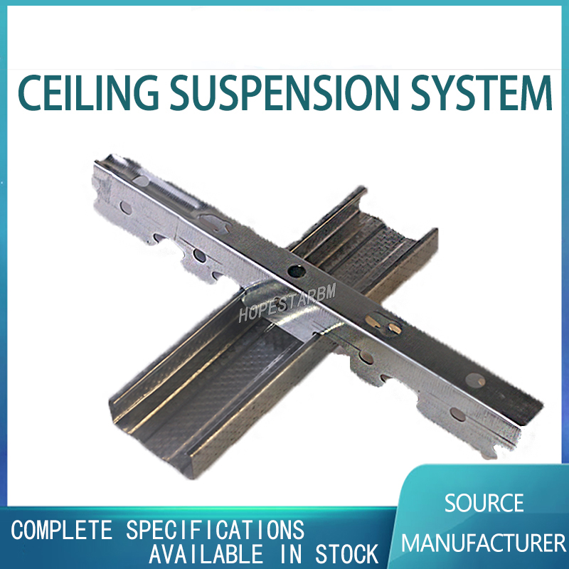 Installation process of light steel keel ceiling - Hopestar Building ...